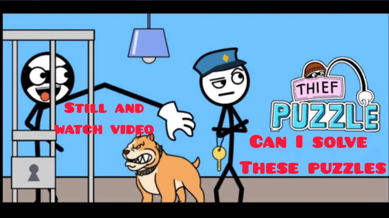 CAN I SOLVE THESE PUZZLES ( THEIF PUZZLE ) - YouTube