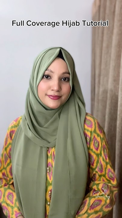 Full Coverage Hijab Tutorial…………. #easyhijab #hijabtutorial #easyhijabtutorial #hijab # ...