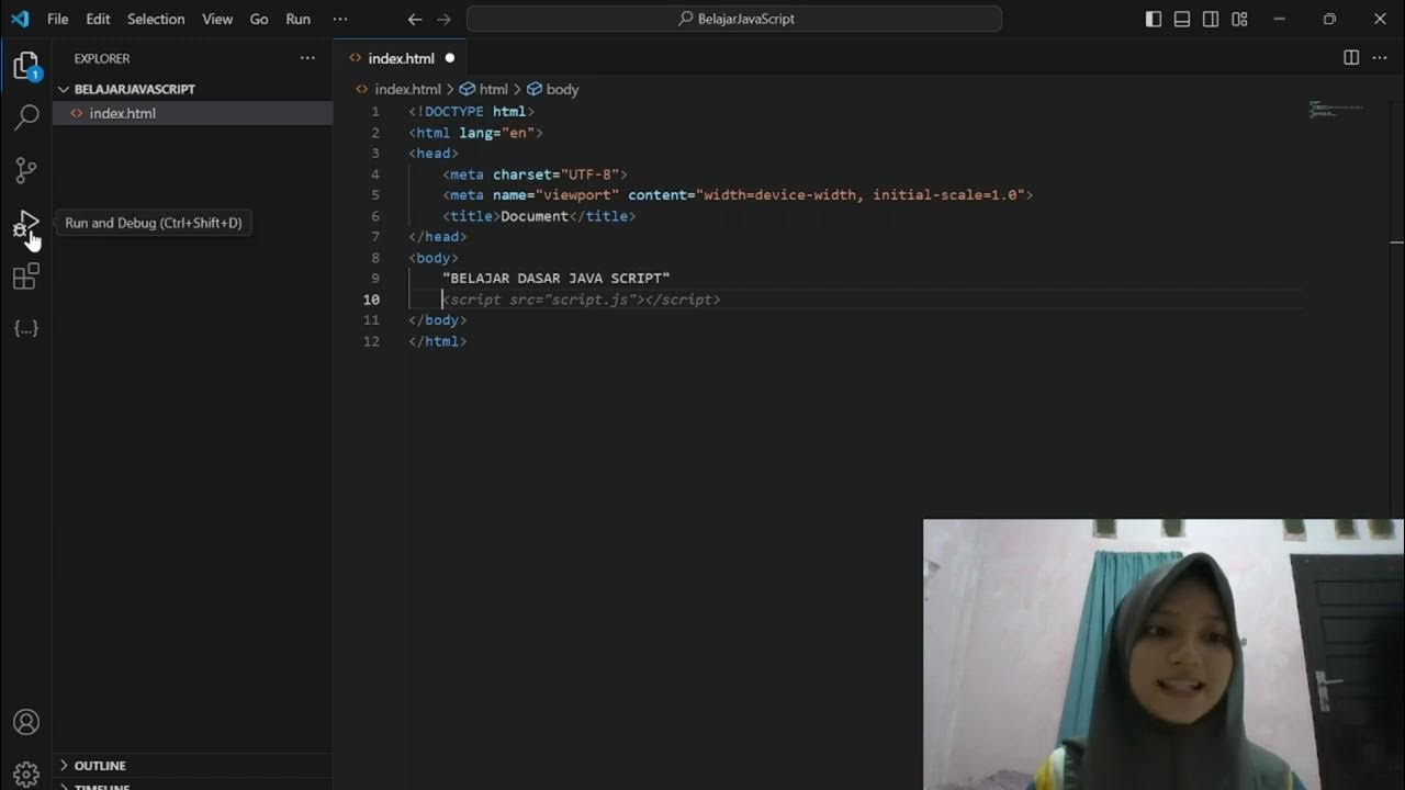 DASAR PEMOGRAMAN JAVASCRIPT - YouTube
