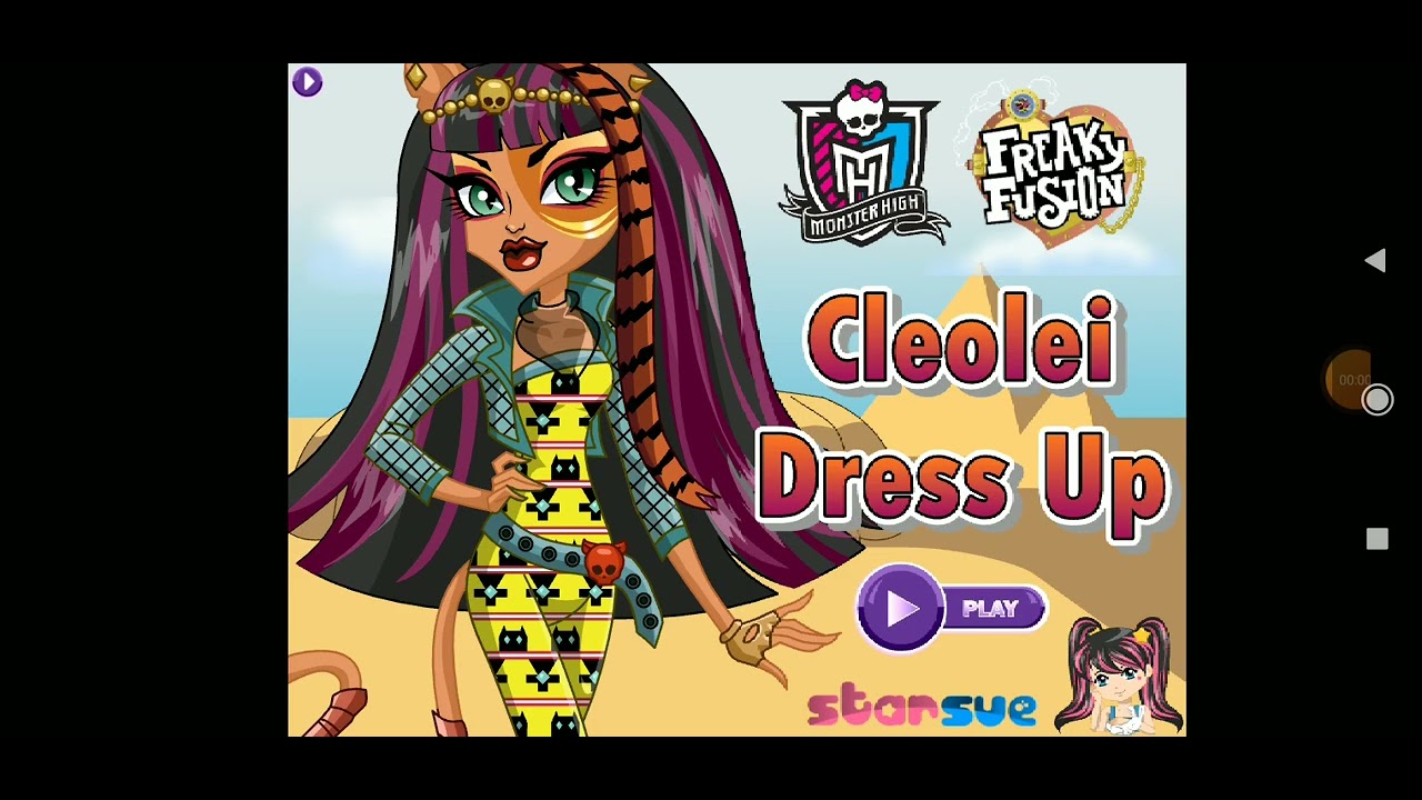 Freaky Fusion Cleolei Dress Up - YouTube