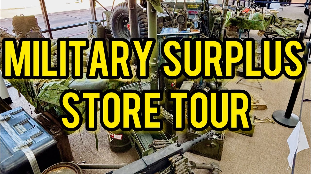 On A MISSION To The Military Surplus Store! - YouTube