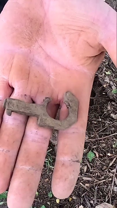 Metal Detecting Pancake Lock 1800 Silver Coins Relics Toys Farm Western NY #metaldetecting # ...
