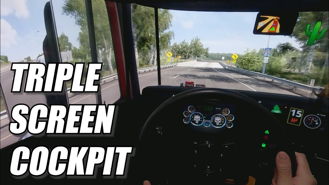 REALISTIC MODE AMERICAN TRUCK SIMULATOR COCKPIT | ATS ONBOARD - YouTube