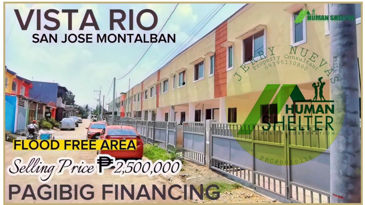 MOST AFFORDABLE TOWNHOUSE IN SAN JOSE MONTALBAN RIZAL | FLOOD FREE ZONE ...