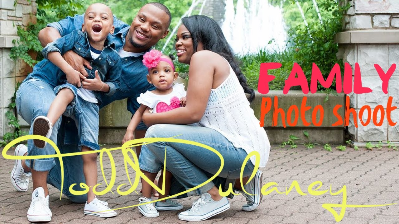 Todd Dulaney Family Photoshoot - YouTube