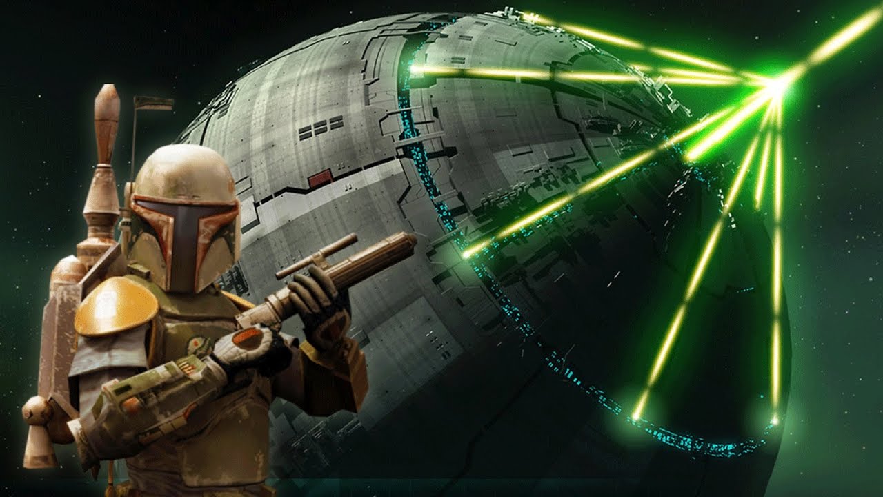 Death Star PLANET DESTRUCTION, Boba Fett is a Boss (Star Wars May the ...