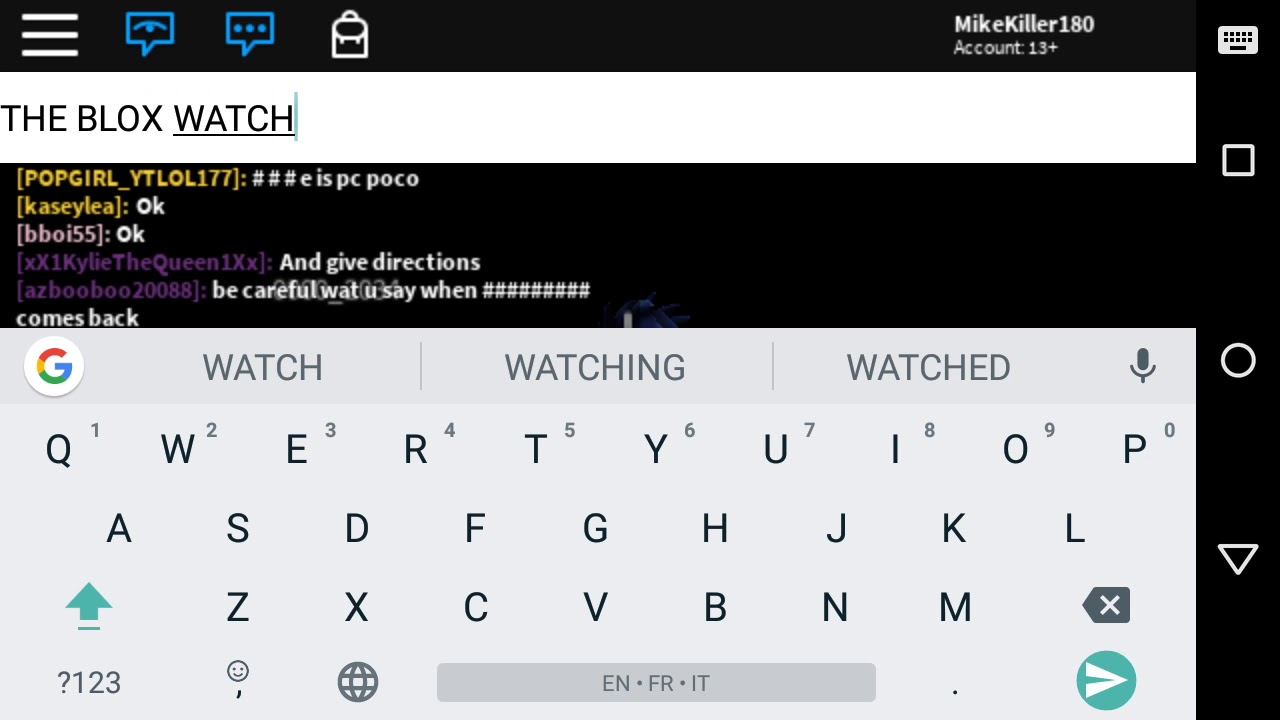 BLOX WATCH HAVE FUNNY EYES ^_^ - YouTube