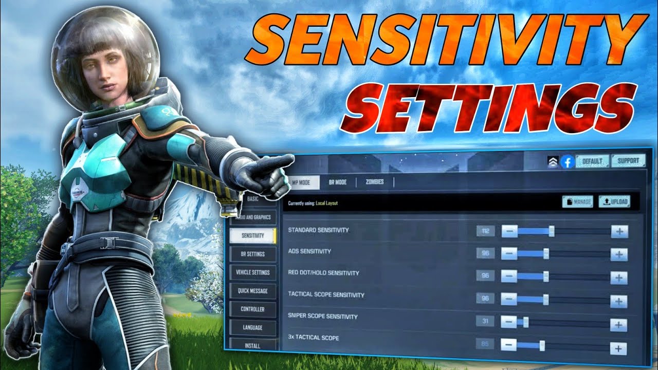 CALCULATING BEST SENSTIVITY SETTINGS WITH GYROSCOPE IN COD MOBILE ...