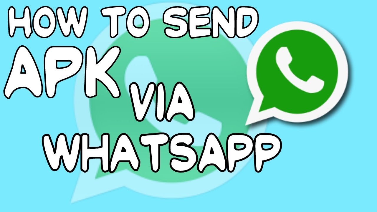 How to share apk File on WhatsApp on ANDROID/iPHONE - YouTube