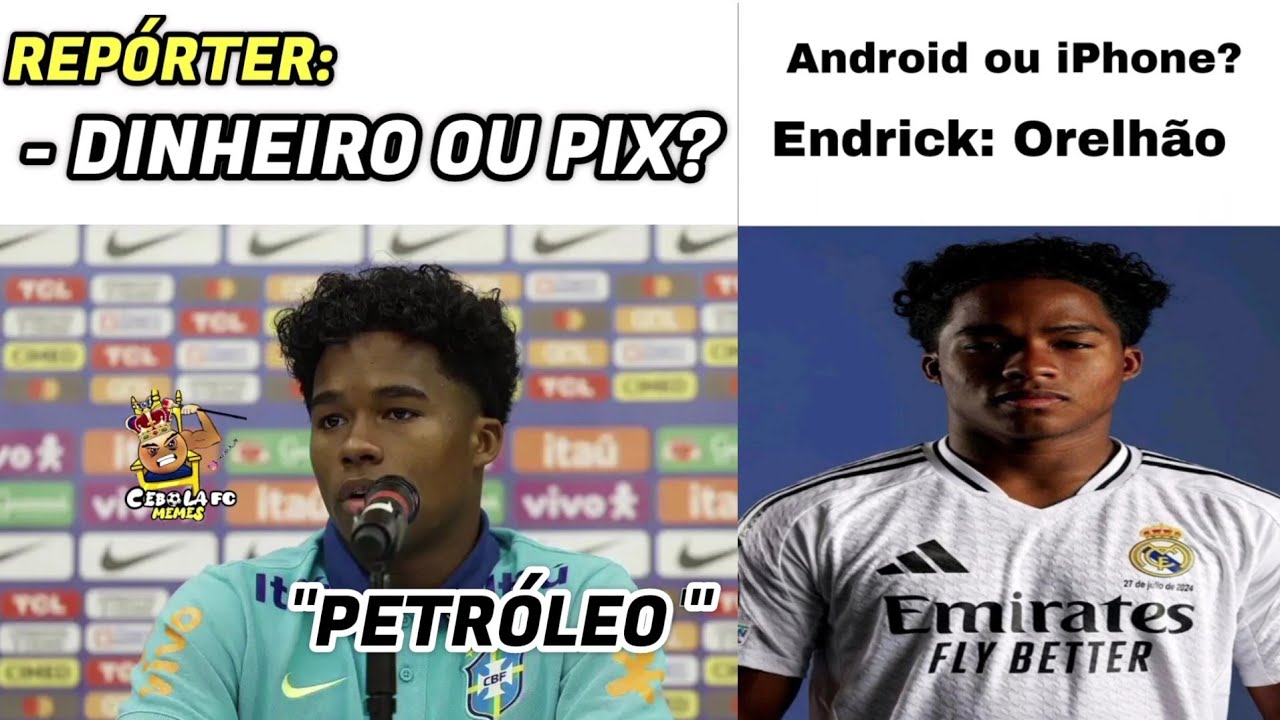 MEMES ENDRICK ENTREVISTA/ MELHORES MEMES DE ENDRICK PALMEIRAS REAL ...