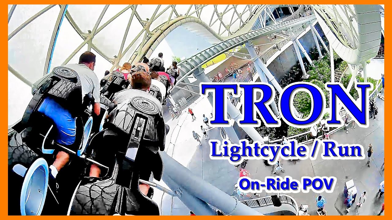 Tron Lightcycle / Run | The Best Ride at the Magic Kingdom (Walt Disney ...