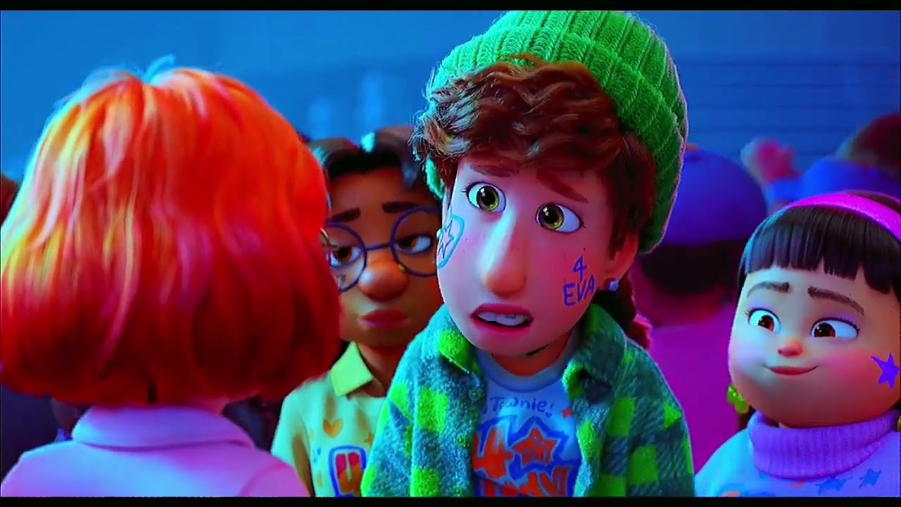 Pixar's Turning Red | Mei Hugs Her Friends At 4 Town Concert (New) Clip ...