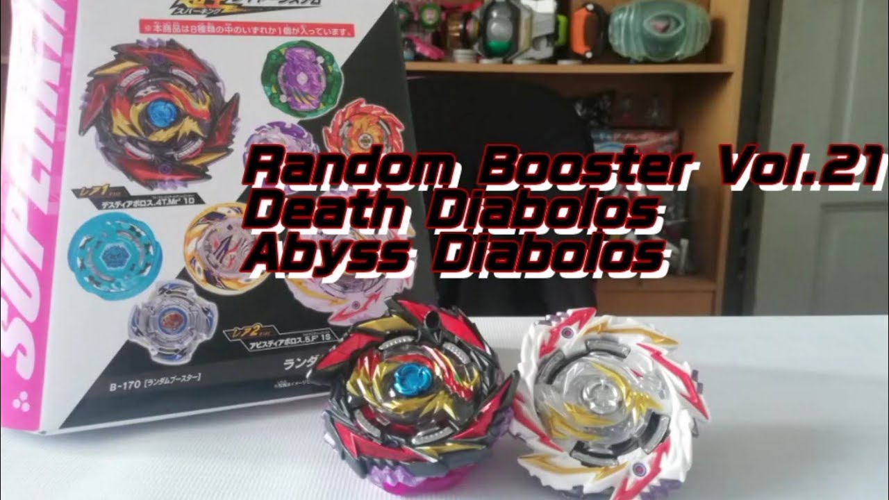 Random Booster Vol.21 - Death Diabolos/Abyss Diabolos [Beyblade Burst ...