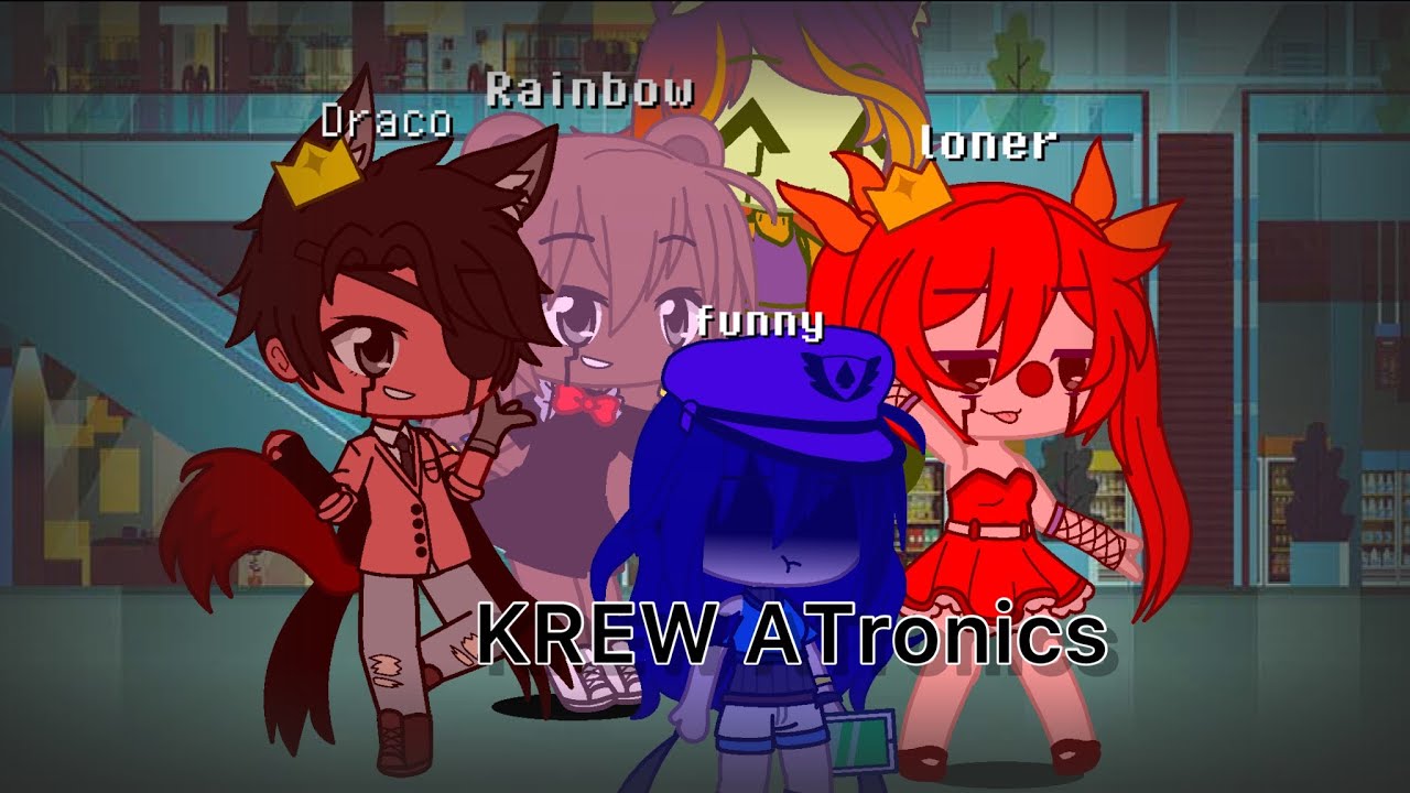 KREW five nights at Freddys ! - YouTube