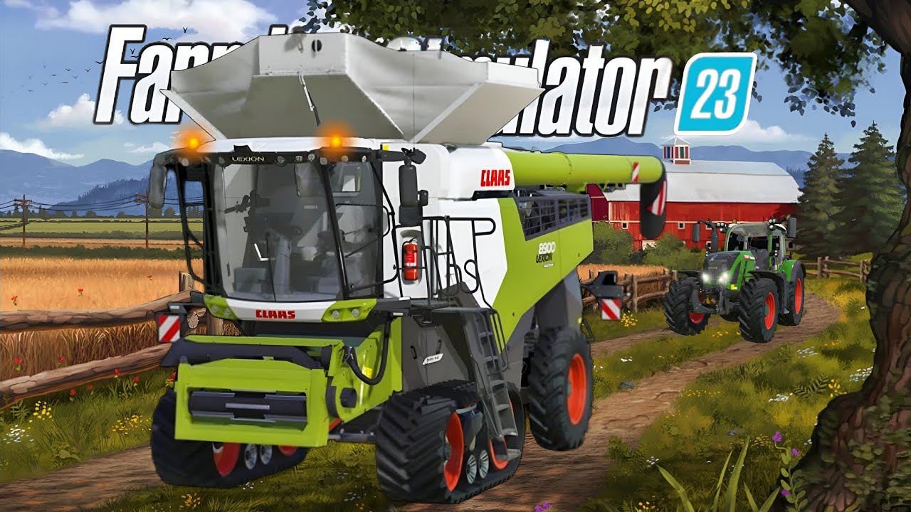 Fs 23 Android Gameplay Timelapse ! Farming Simulator 23 Harvesting ...