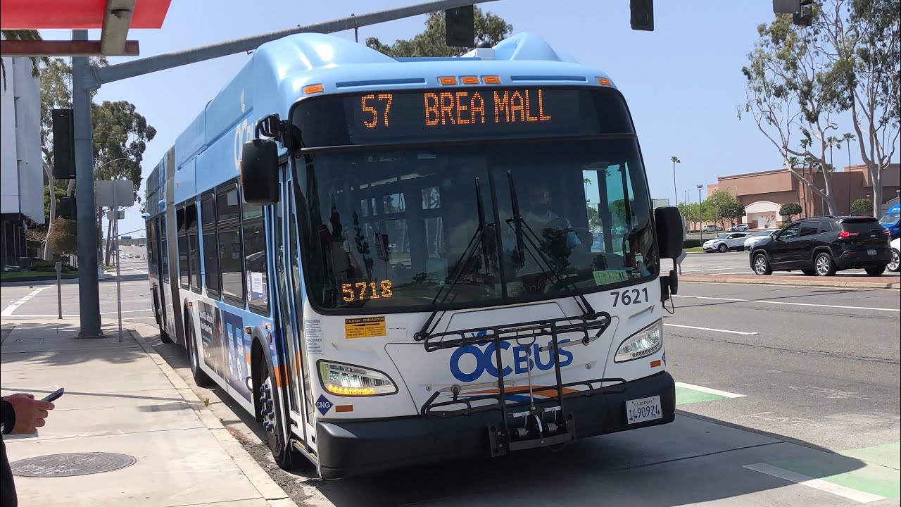 OCTA 2016 New Flyer XN60 #7621 - YouTube