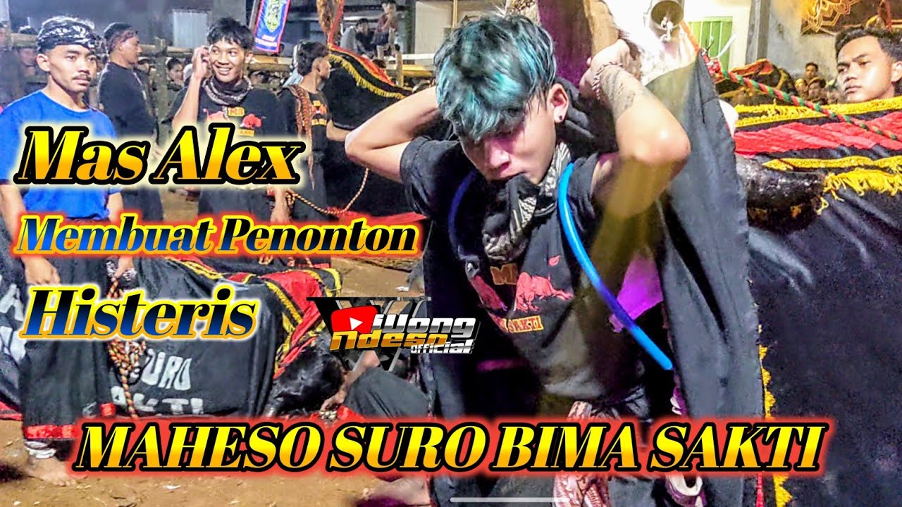 Mas ALEX Mberot || Semua Penonton HISTERIS‼️ MAHESO SURO BIMA SAKTI ...