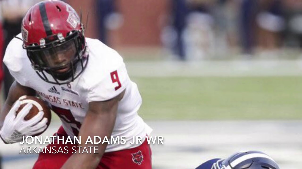 Jonathan Adams Arkansas State | Playmakers in 2019 | Life and Football ...