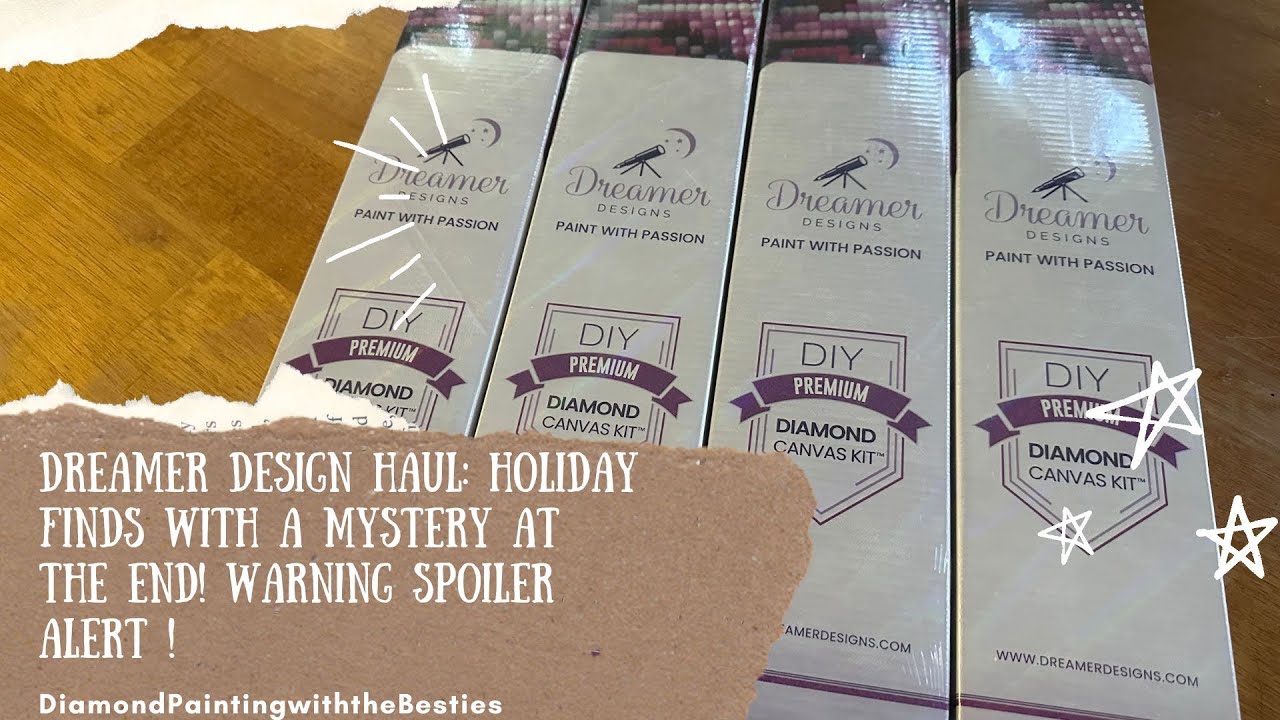 Unboxing Dreamer Design: Holiday Haul with A Mystery At The End! Warning Spoiler Alert! - YouTube