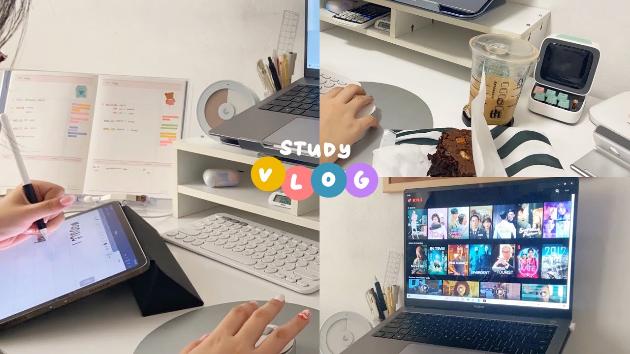 a college day in my life 🌤 | daily 10-hr study routine - YouTube