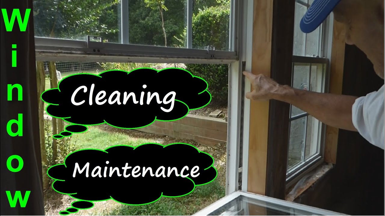 Window Cleaning and Maintenance Tips - Quick / Easy / Inexpensive - YouTube