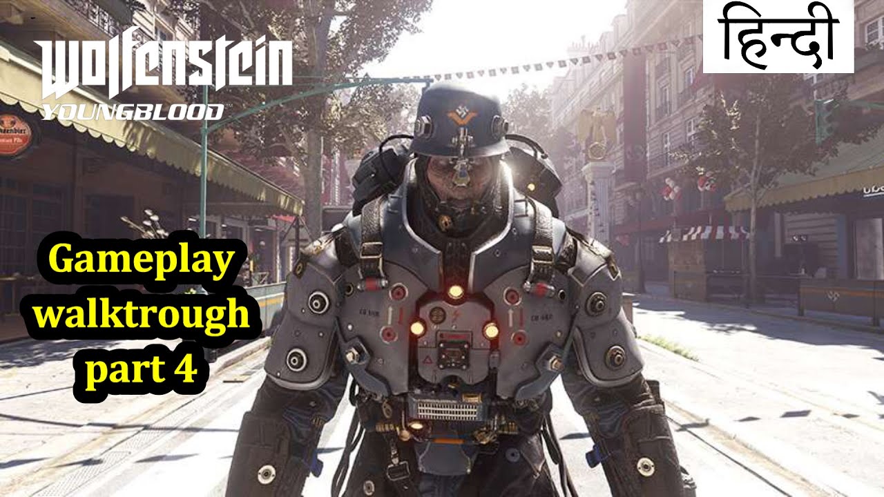 Wolfenstein Youngblood Gameplay part 4 find marianne | steal the enigma machine #gameguruRavi ...