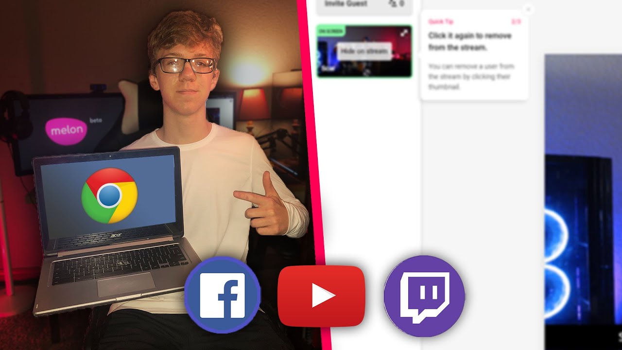 How to Stream from a BROWSER! *EASY* (Melon Tutorial) - YouTube