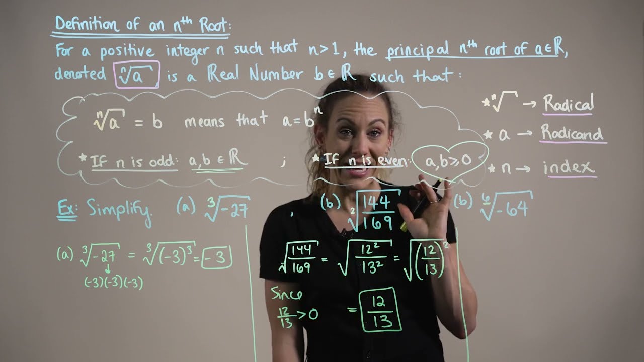 Definition Of An Nth Root Introduction Examples YouTube Definition Of An Nth Root Introduction Examples YouTube