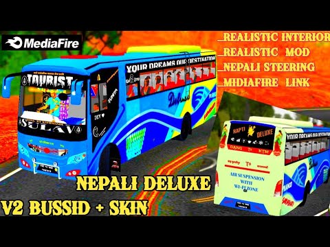 Nepali Deluxe V2 Turist Bus Release Nepali Deluxe Bus mod for bus ...