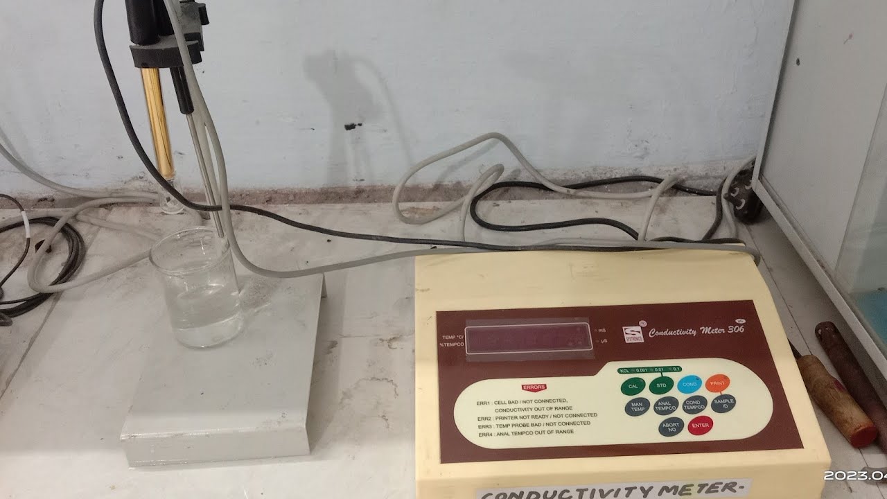 conductivity meter #Conductometry - YouTube