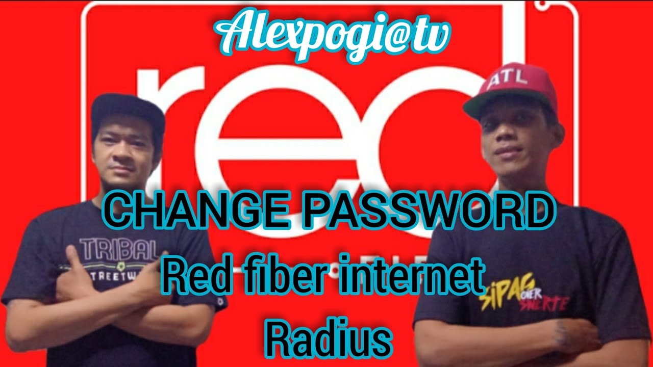 Red fiber internet radius Change password - YouTube