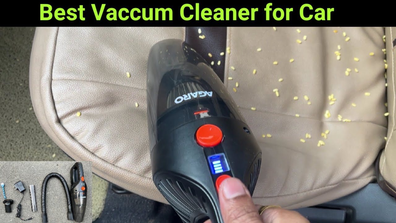 Best vacuum cleaner for Car || AGARO HVC 1081 || #drive_with_ankit ...