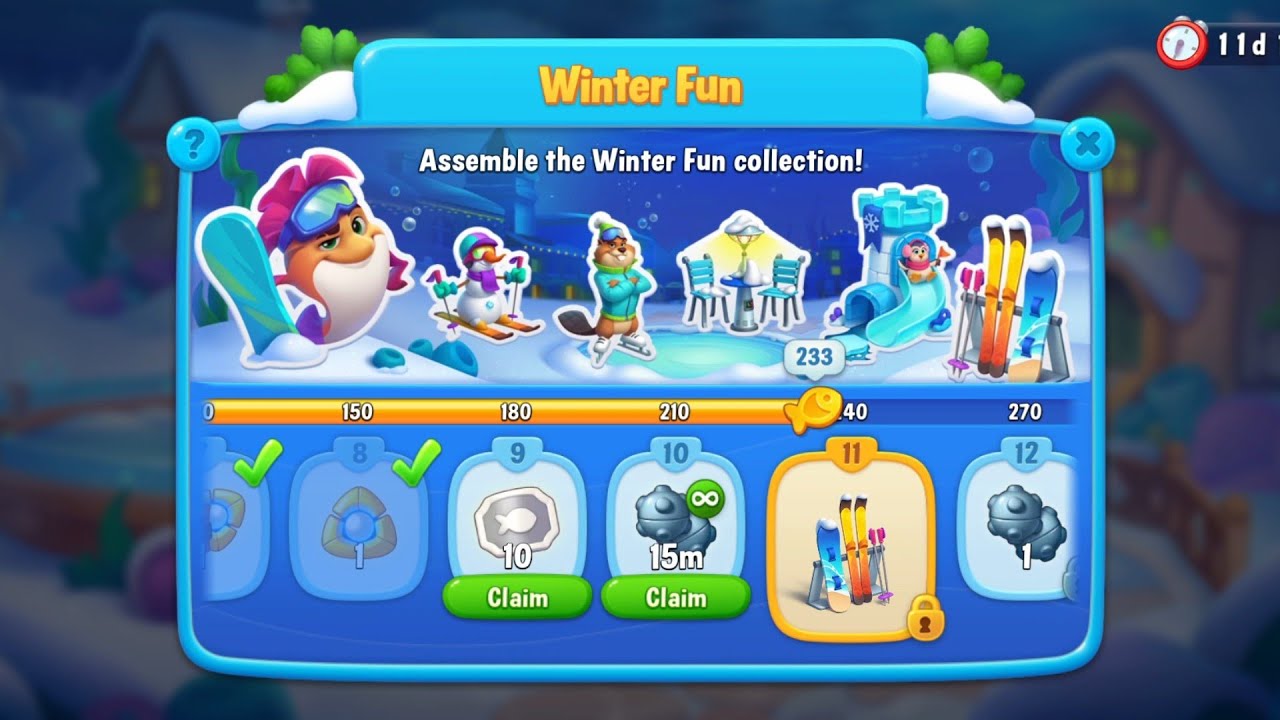 @Fishdom Winter Fun Event Level 10 🔓 - YouTube