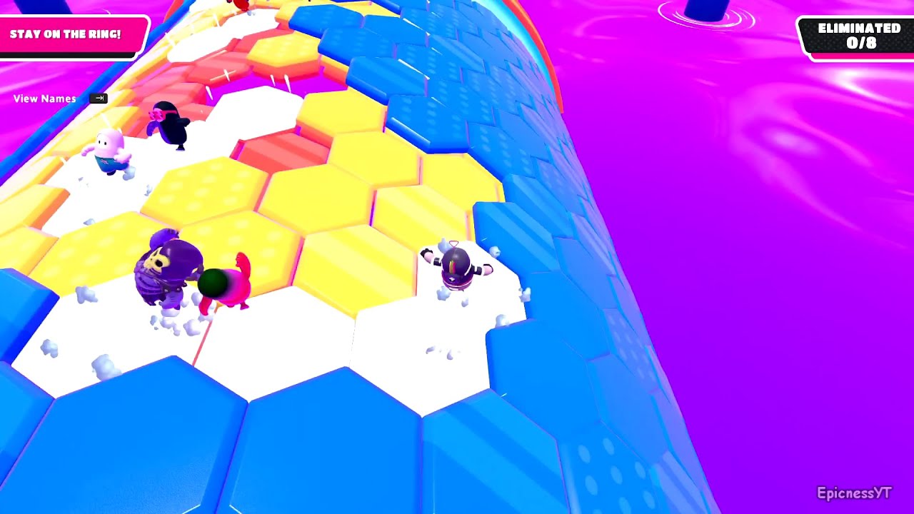 FALL GUYS SEASON 4 - FINAL HEX-A-RING WIN - Gameplay Part 242 [ PC HD ...