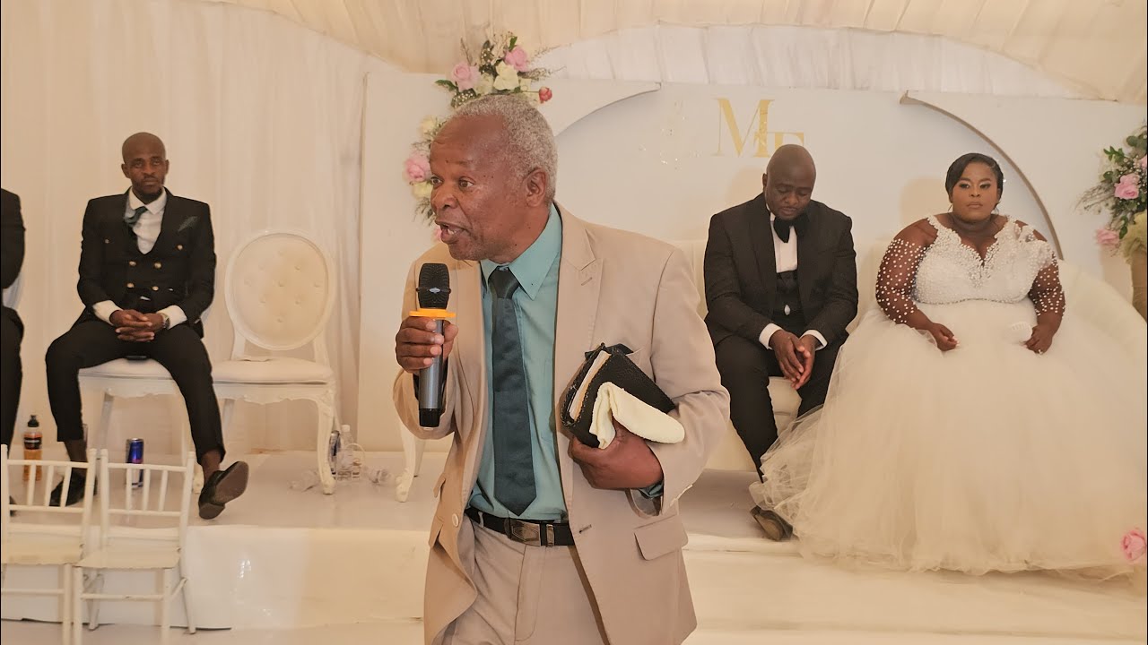 Sermon by Pastor MD Ndzimande | Mr and Mrs Mlambo Wedding - YouTube