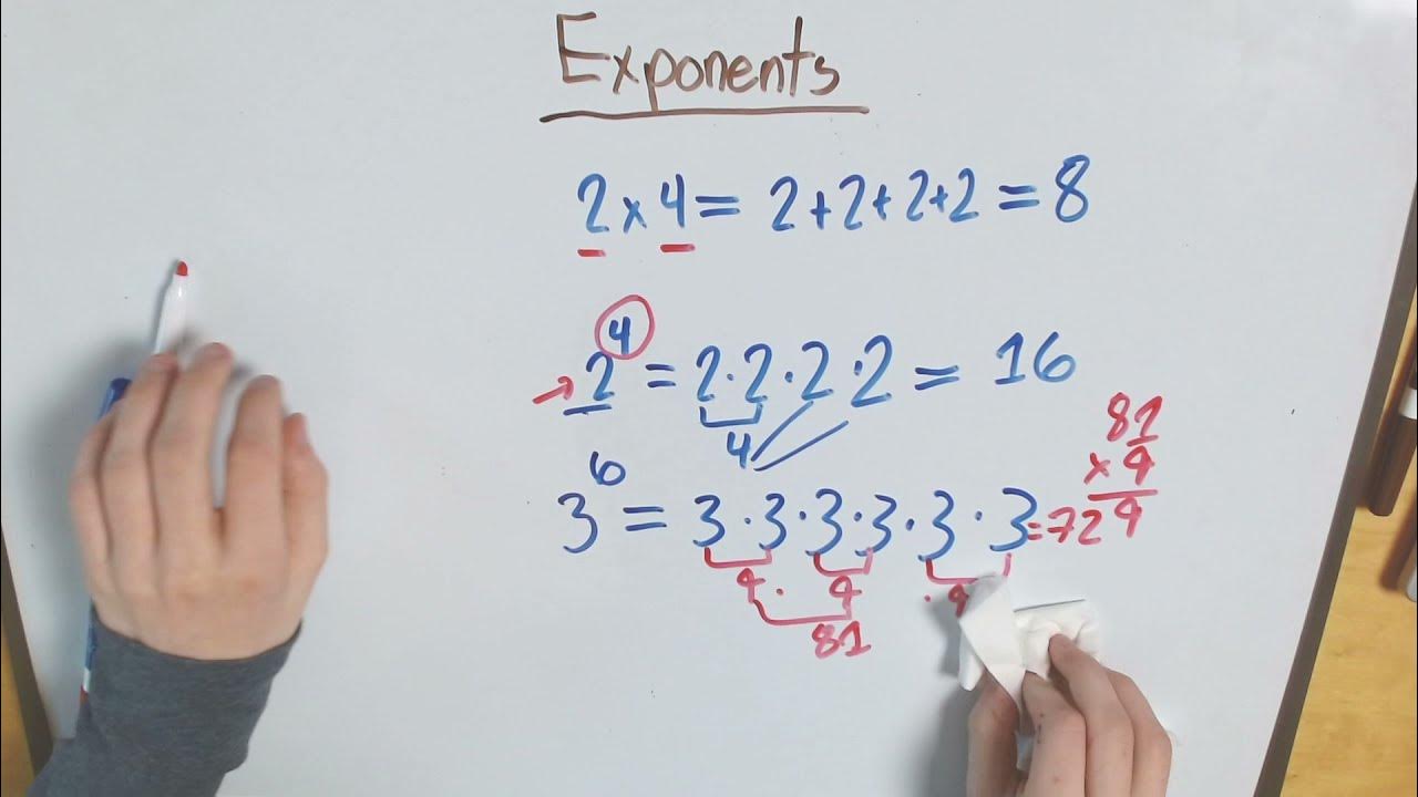 Algebra 1: The Magic of Exponents (Part 1-The Basics) - YouTube