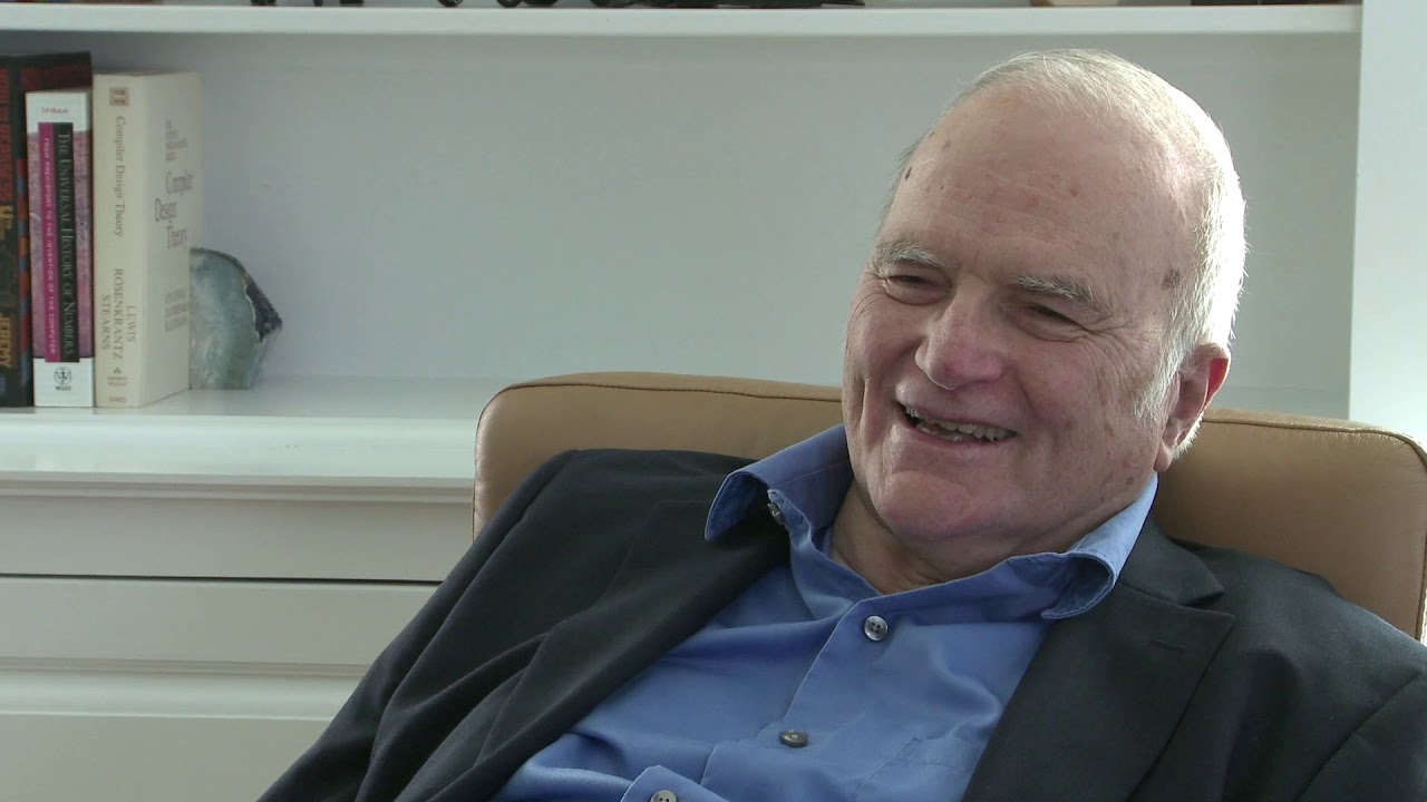 Richard E Stearns, 1993 ACM Turing Award Recipient - YouTube