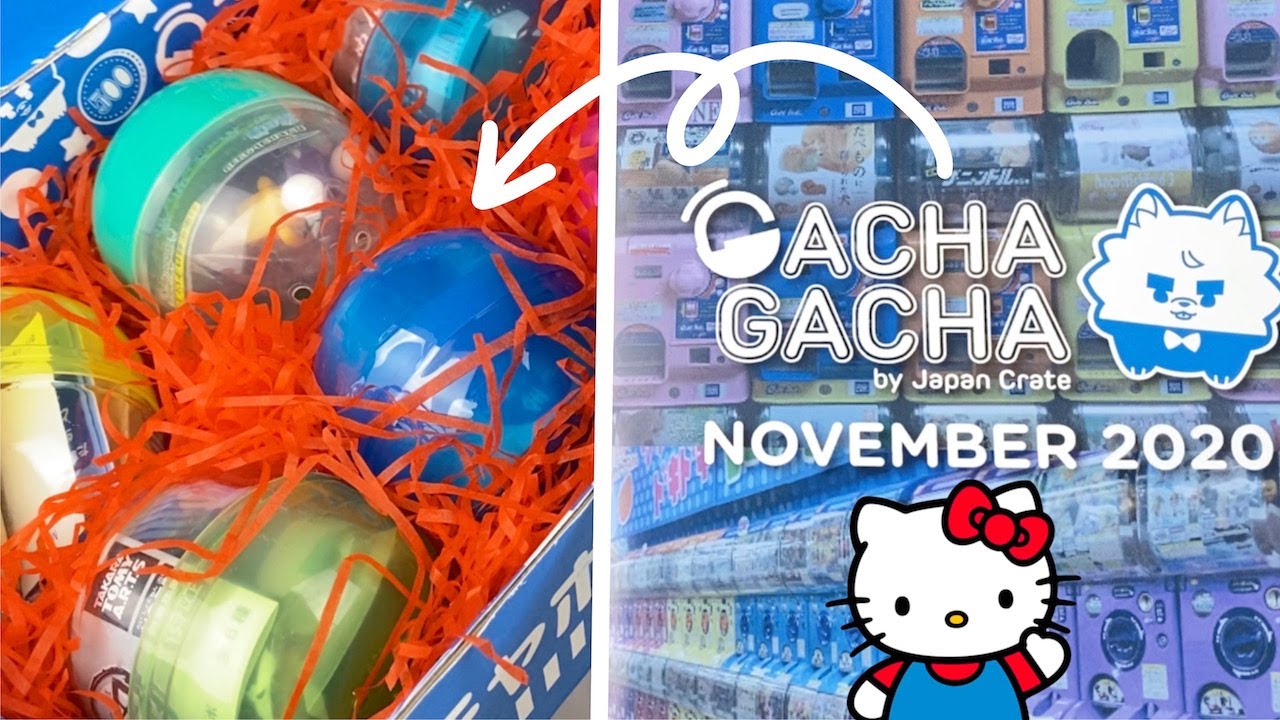 AMAZING GACHAPON CAPSULES! | Gacha Gacha Crate November 2020 ♡ - YouTube