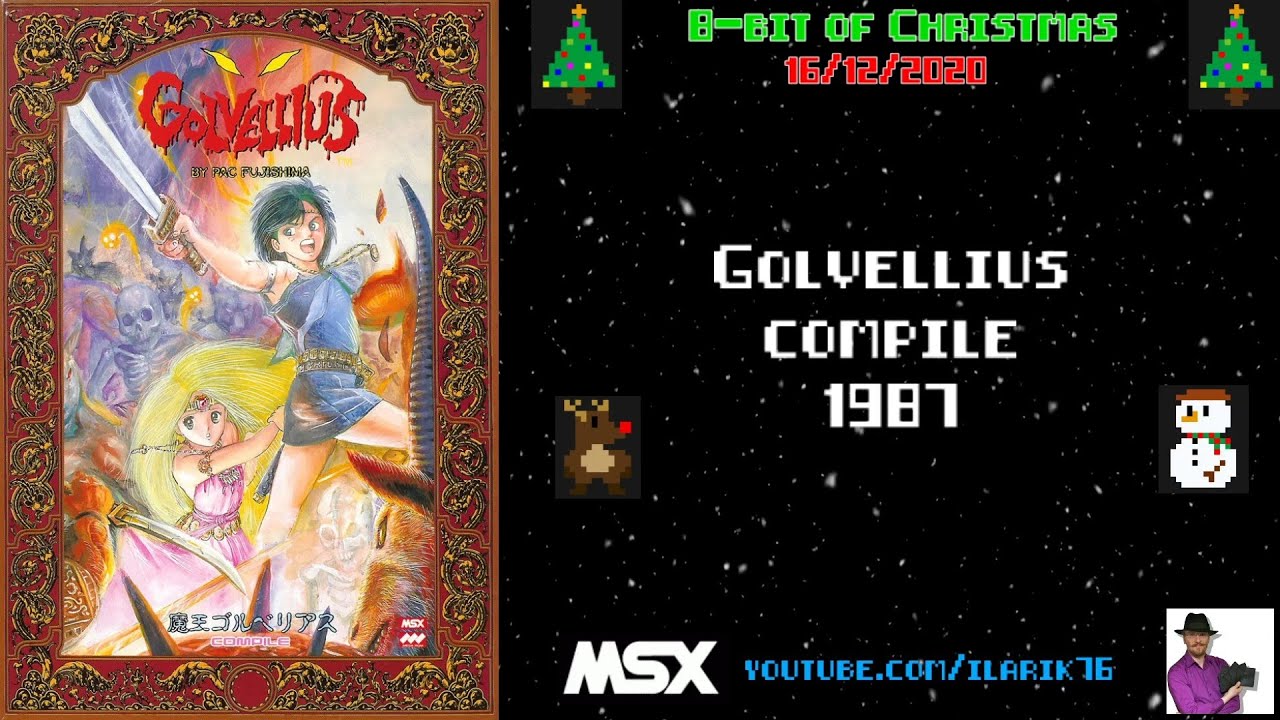 8-bit of Christmas (MSX): 16 dicembre 2020 - Golvellius - YouTube