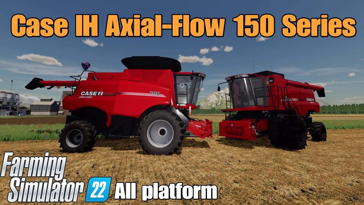 Case IH Axial-Flow 150 Series / FS22 mod for all platforms - YouTube