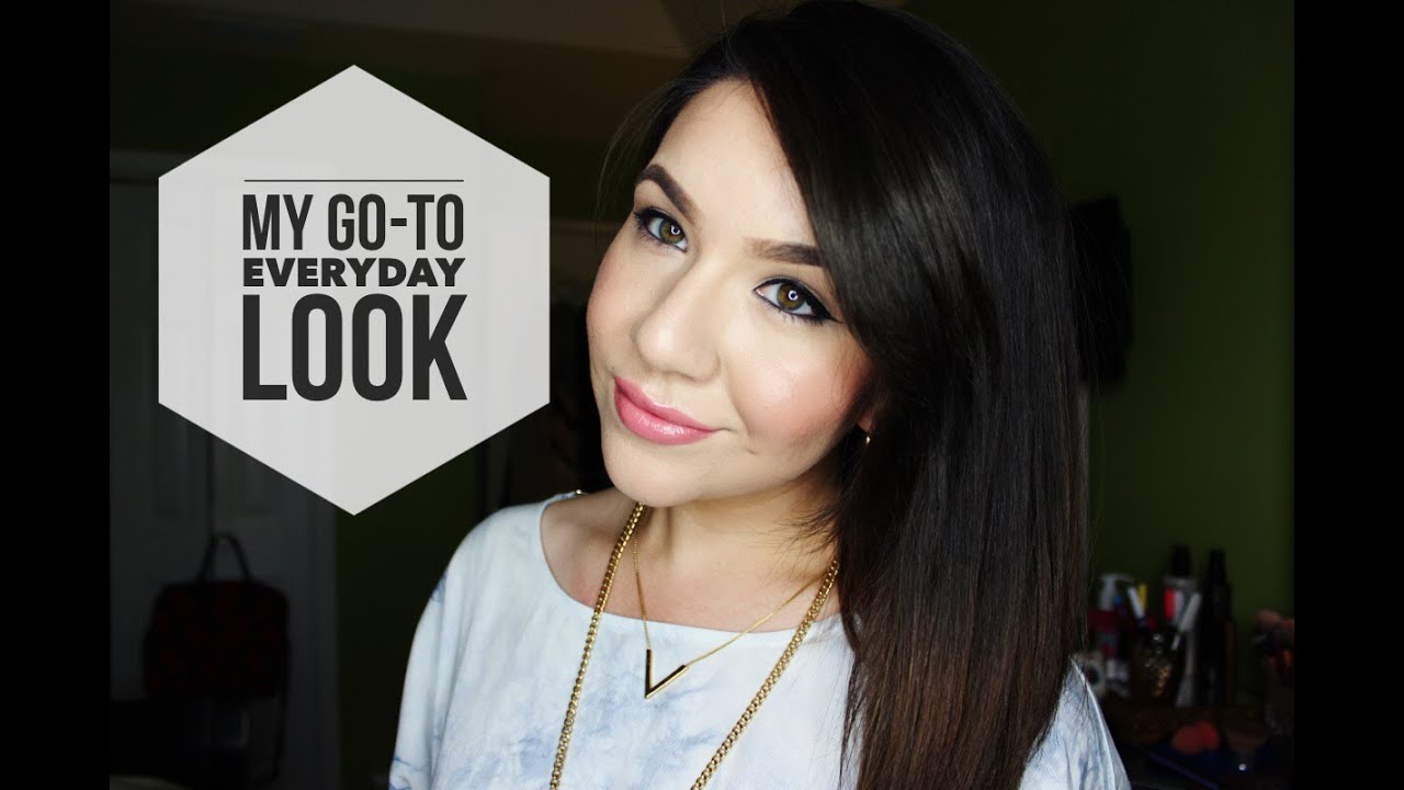 Go To Everyday Makeup Look Grwm Youtube