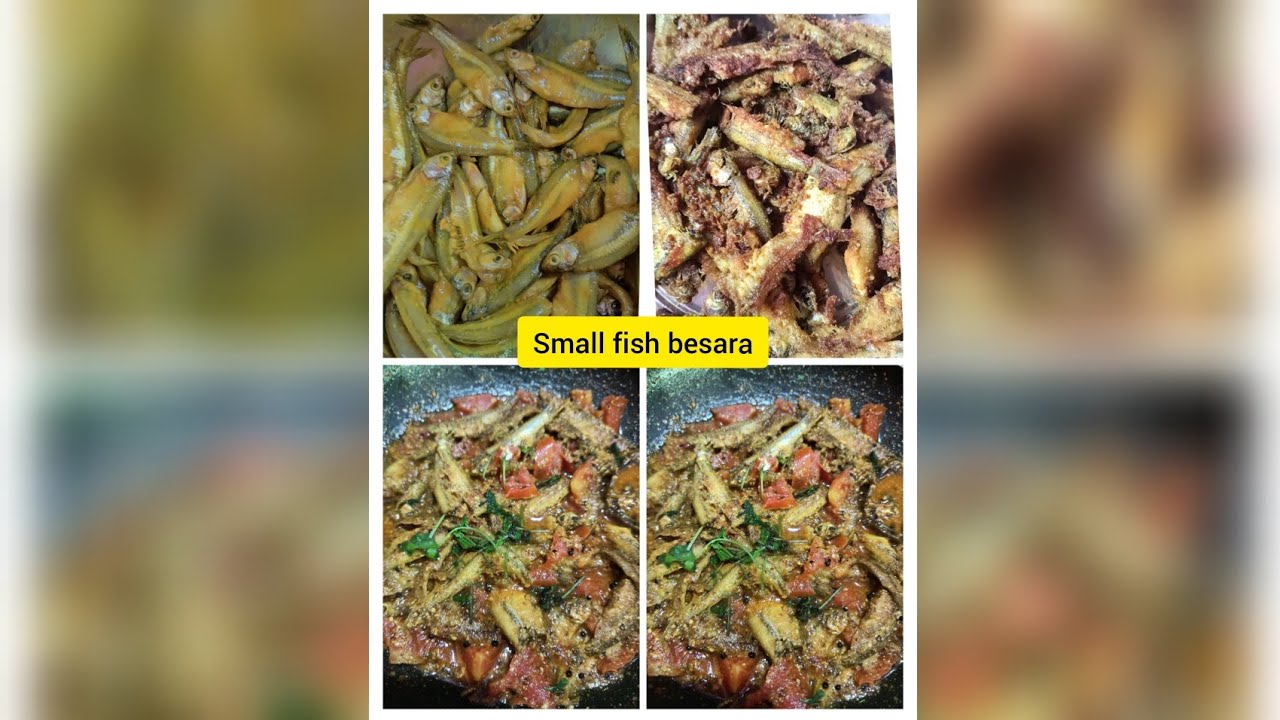 Small fish besara/ Ambula besara l Easy and tasty/Taste the best - YouTube