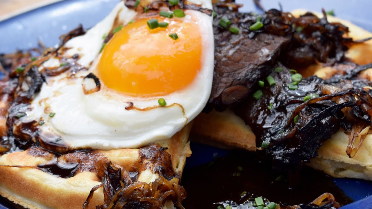 BEEF SHORT RIB WAFFLES | AD | John Quilter - YouTube