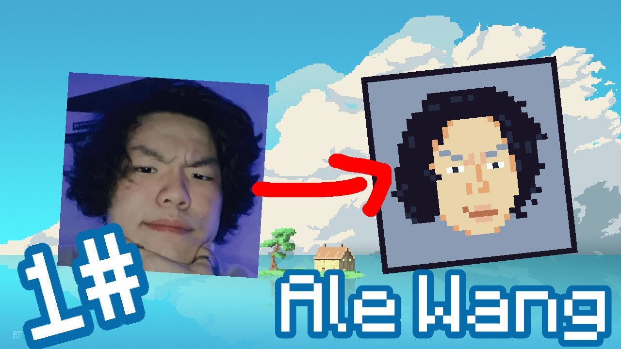 Ale Wang - Pixel Art Portraits #1 - YouTube