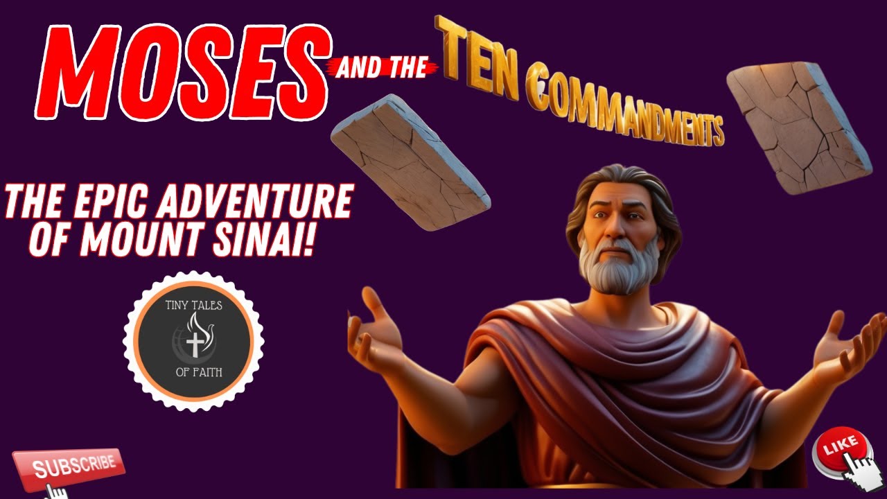 Moses and the Ten Commandments – The Epic Adventure of Mount Sinai ...