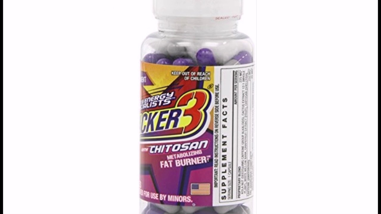 Stacker 3 Metabolizing Fat Burner with Chitosan, Capsules, 100-Count ...