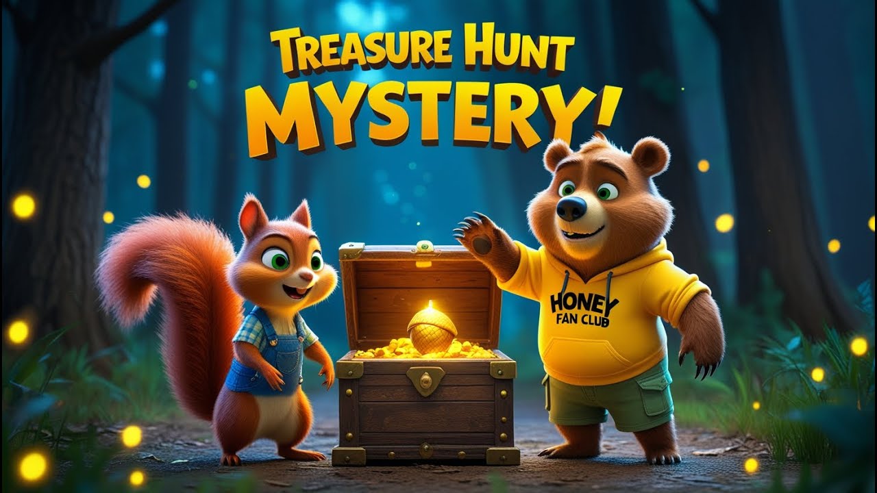 Sammy the Squirrel & Benny the Bear’s Great Treasure Hunt Part One ...