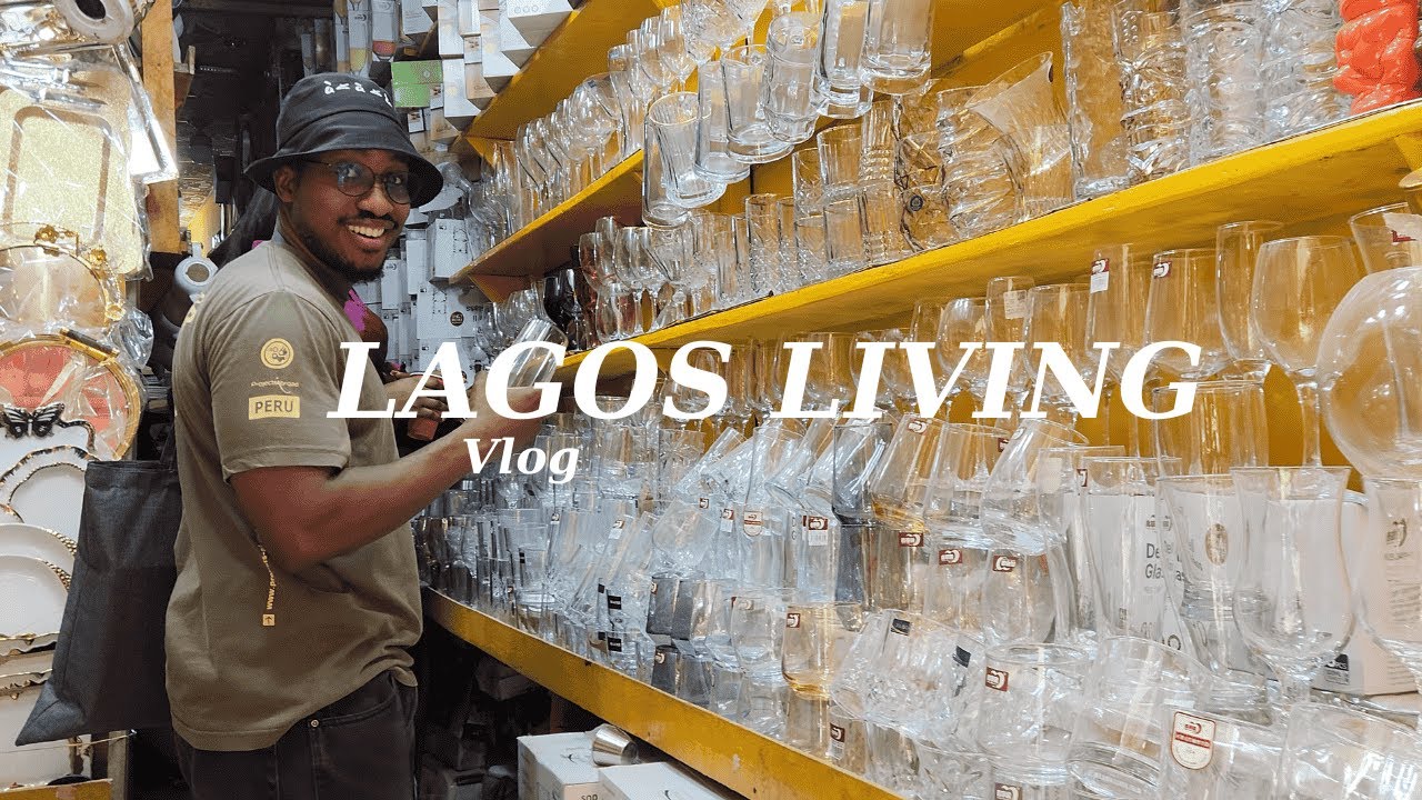 Lagos Living | VLOG | Touching grass, Market runs, Upgrading my kitchen ...