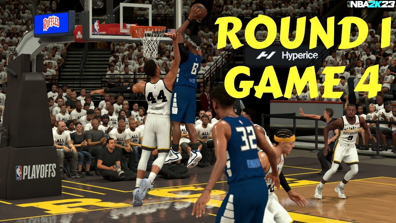 NBA 2K Ultimate All-Time League Season 2 Playoffs Round 1 Game 4 And 1 ...