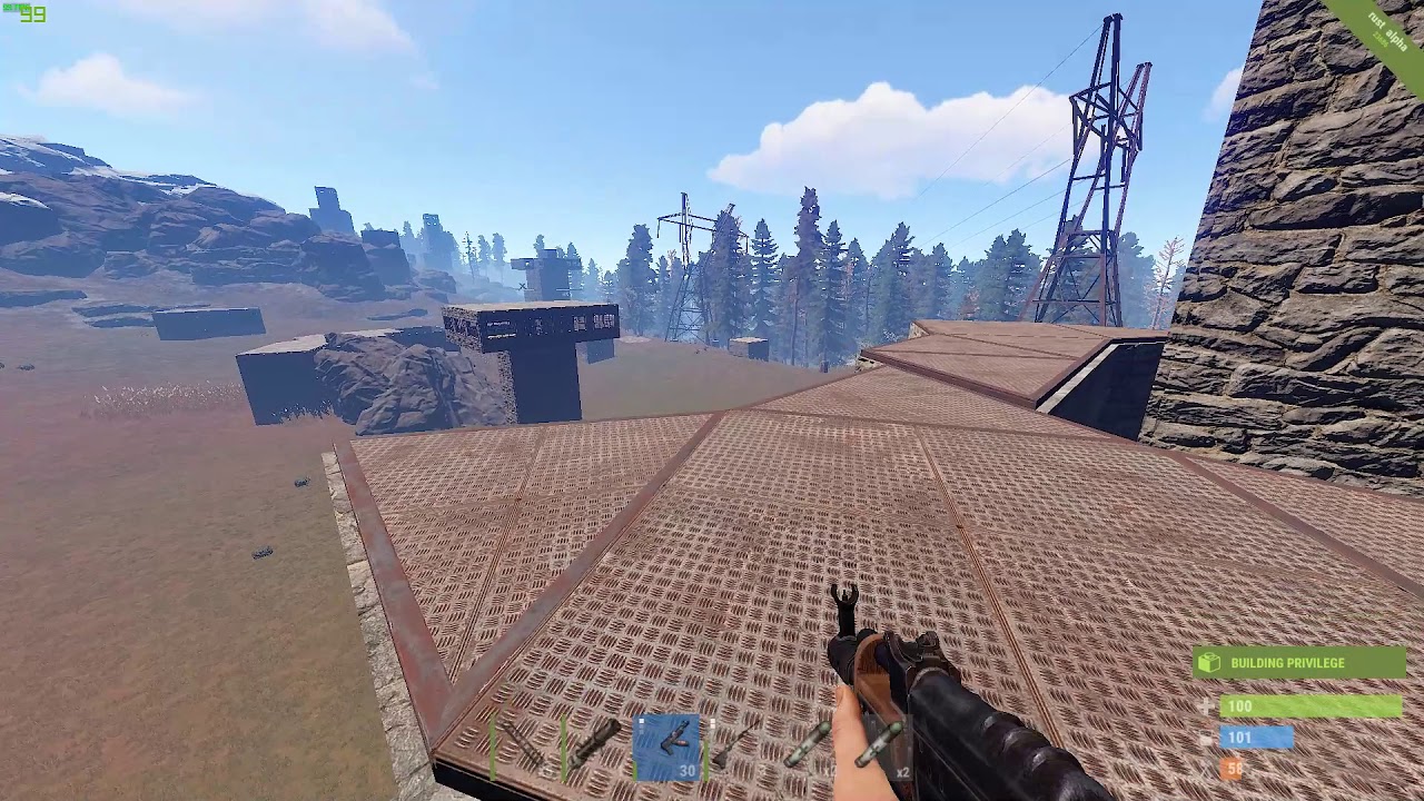 RUST - 3v7 raid defence - YouTube